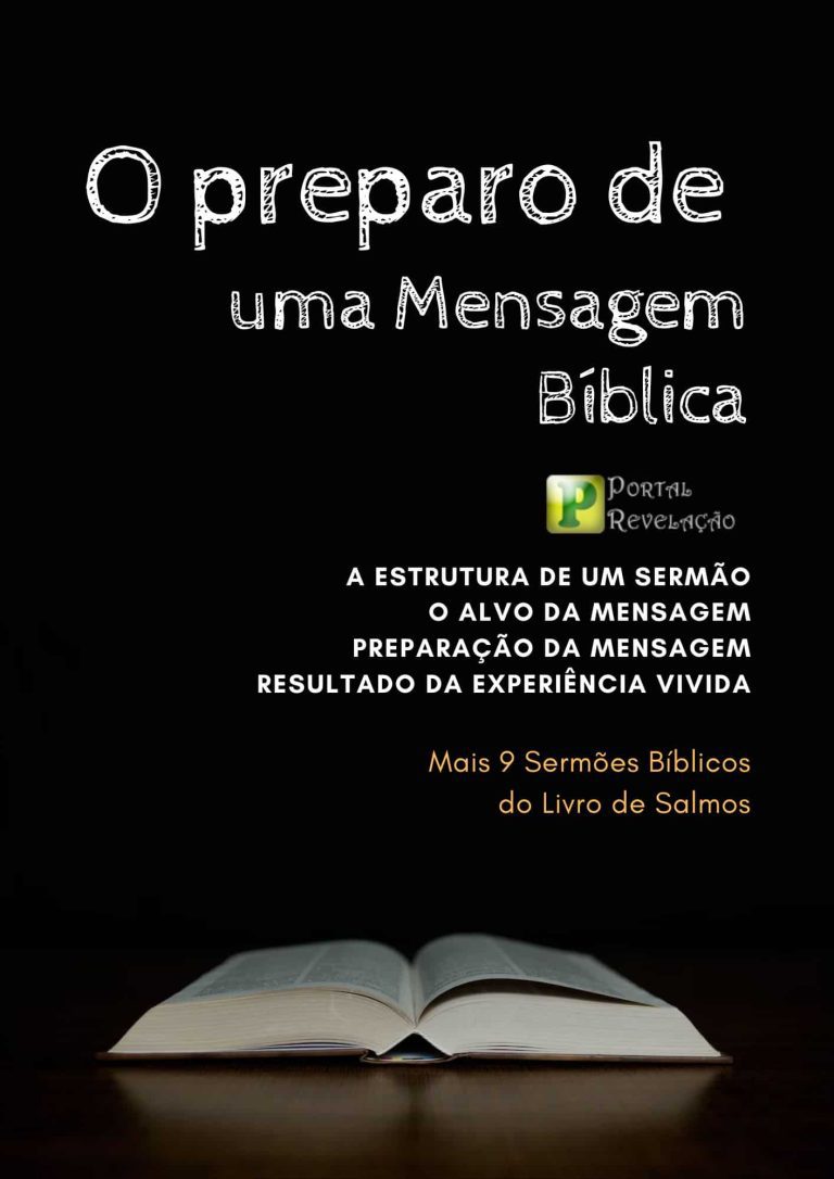 Como preparar um Sermão? - Esboço de Pregação